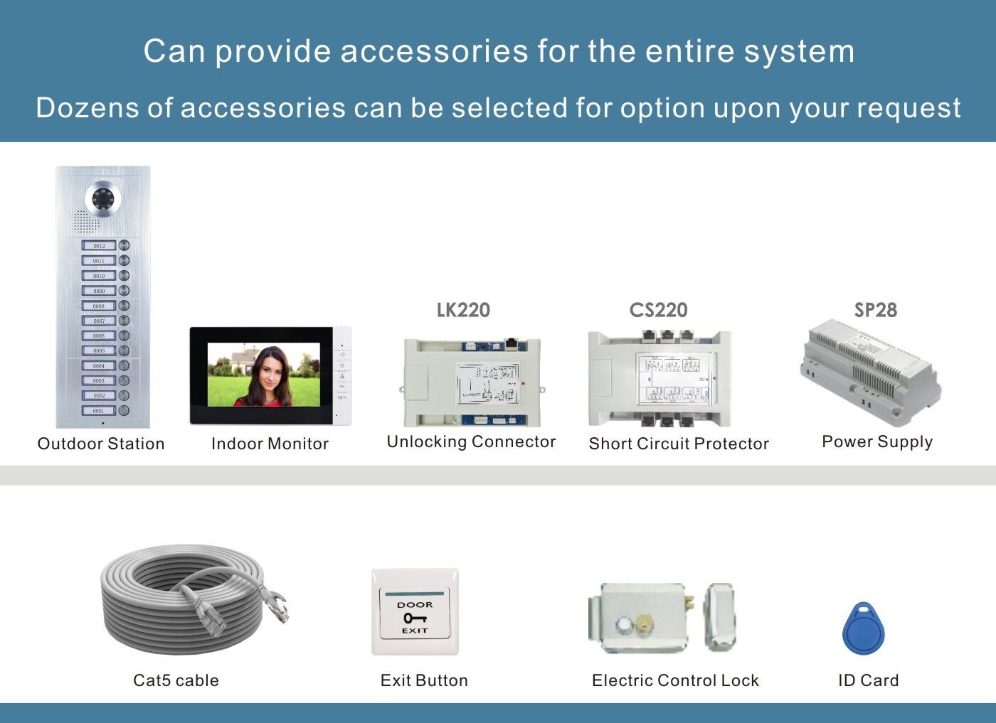 Buy China Wholesale Metal Apartment Building Intercom Video Door Phone ...