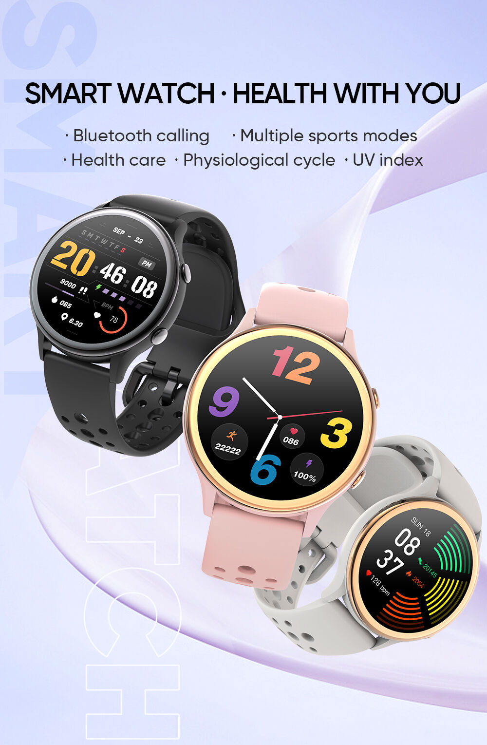 Hot Selling Private Model Nty12 Gloryfit 1.27" 360*360 Hd Screen Smart ...