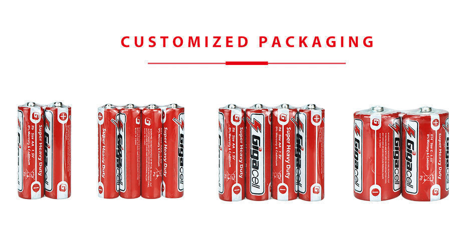 Carbon Zinc R14 Pvc C Size 1.5v Dry Battery, R14 Battery, Zinc Carbon ...