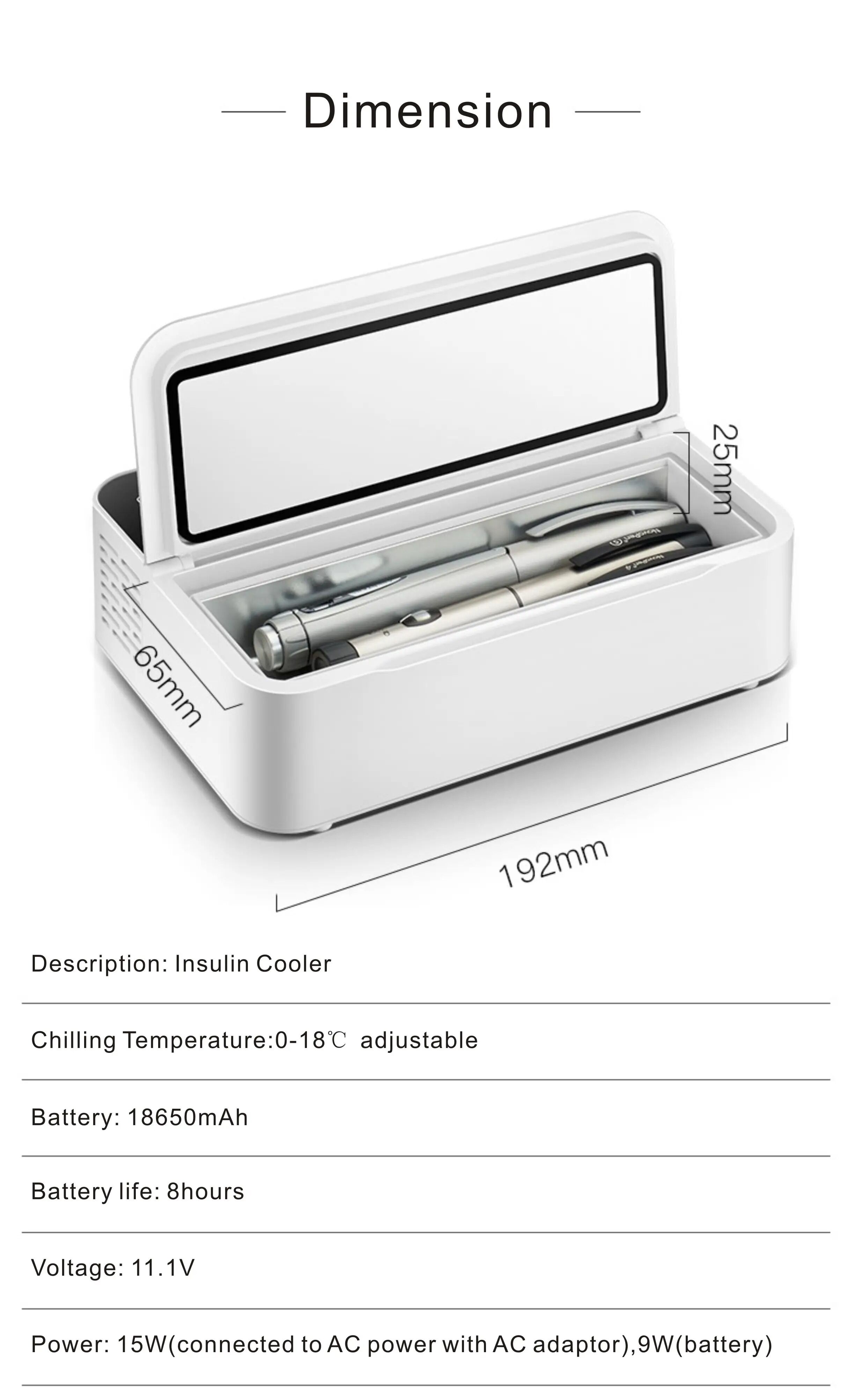 Factory Direct High Quality China Wholesale Portable Insulin Cooler ...