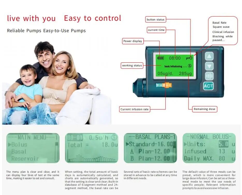 Buy China Wholesale Advanced Smart Insulin Pump For Continuous Insulin ...