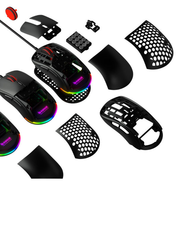 Gaming Mouse Wired, Computer Gaming Usb Mouse Wired With Backlight Mode ...
