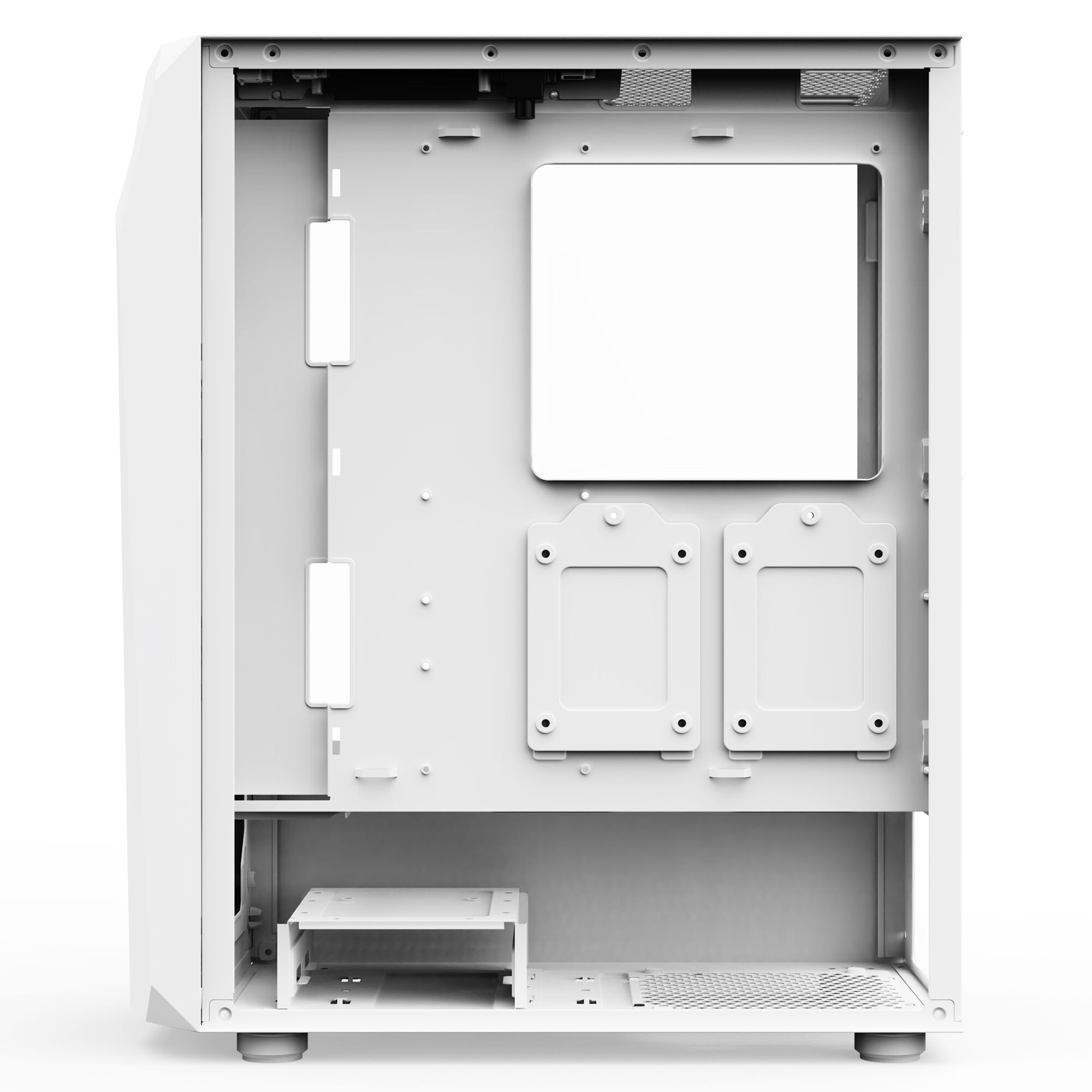 Ruix Time Tunnel Infinity Mirror Gaming Case Rgb Led Light Motherboard ...