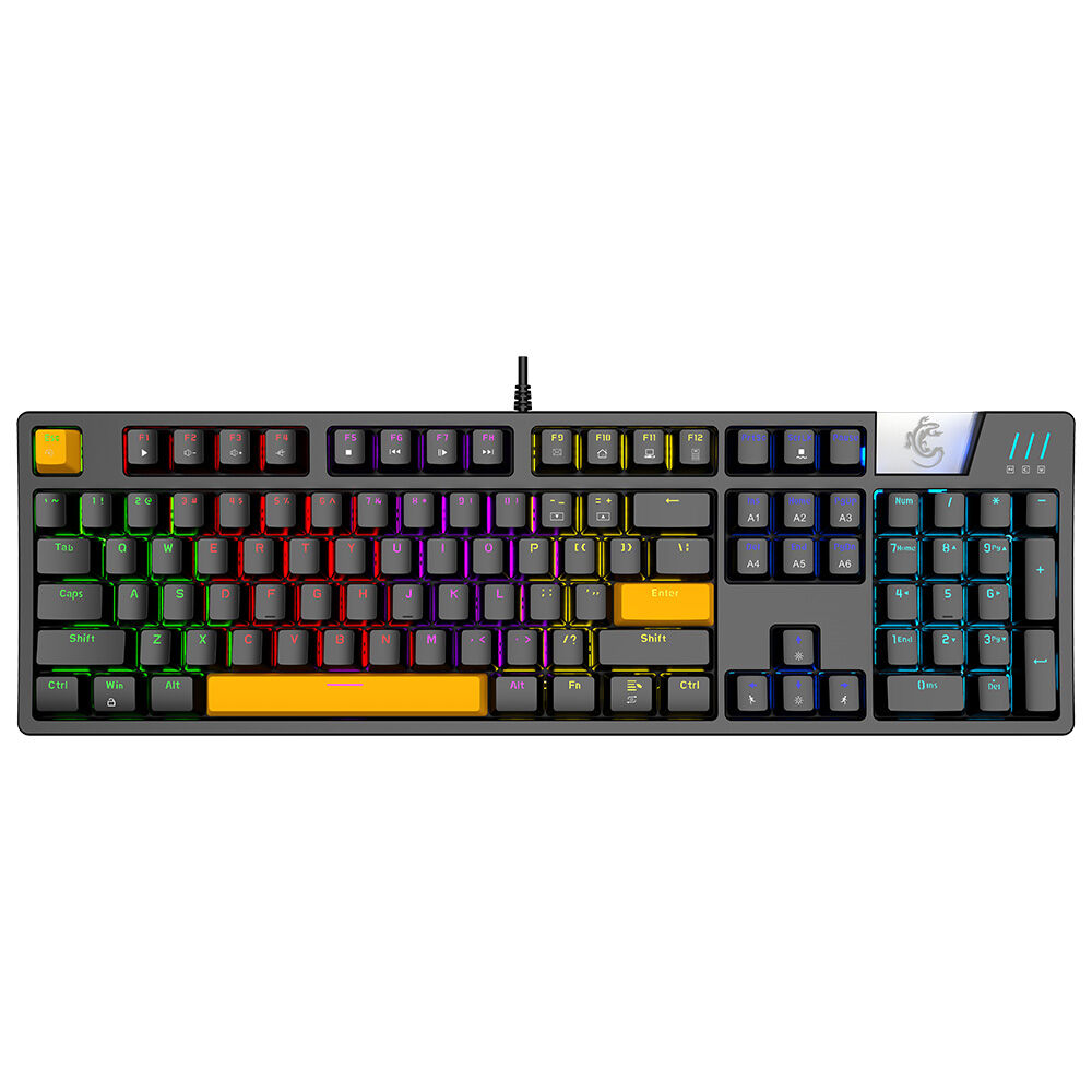 Oem/odm 104 Full Size Keys Wired Gaming Mechanical Keyboards With Abs ...