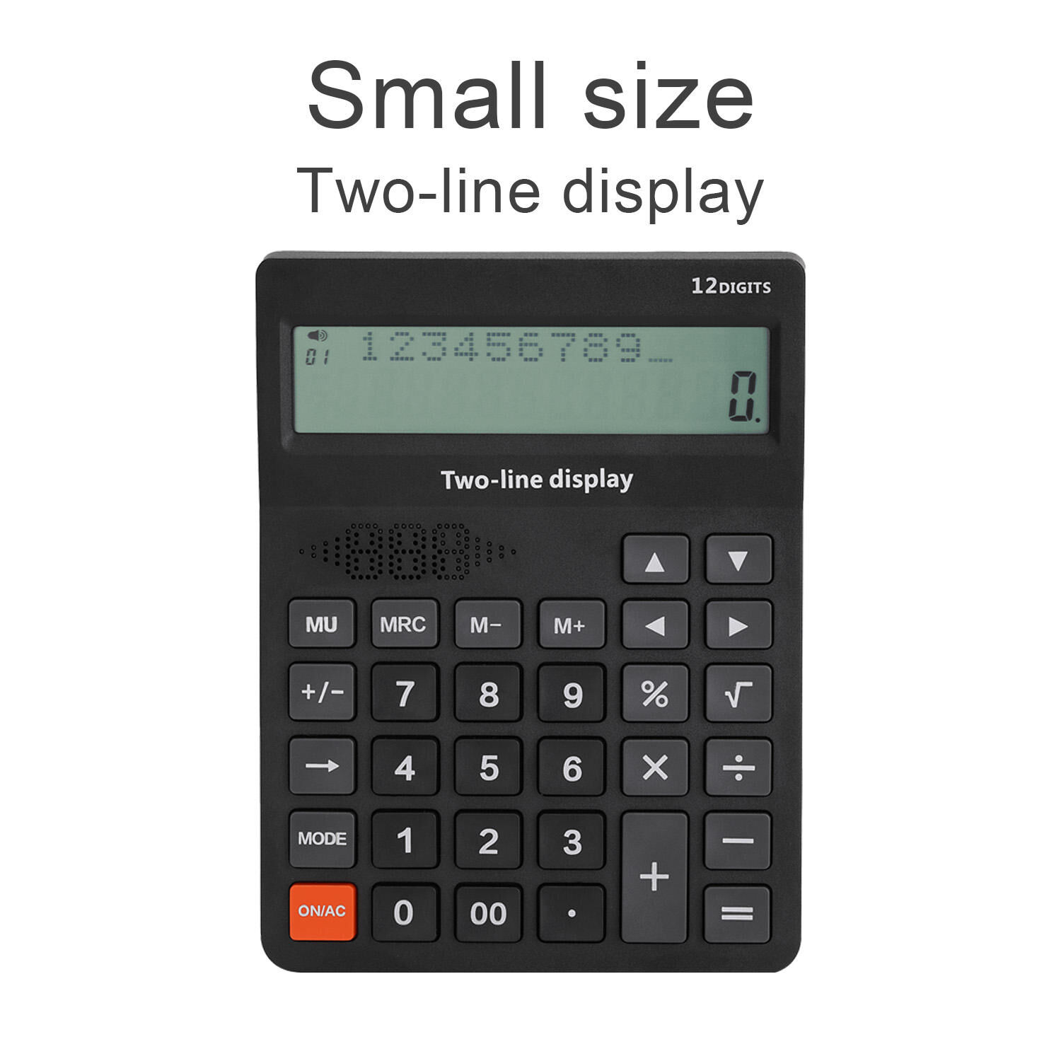 Small Two-line Display, Customized Voice-over Calculator For Elderly Or ...