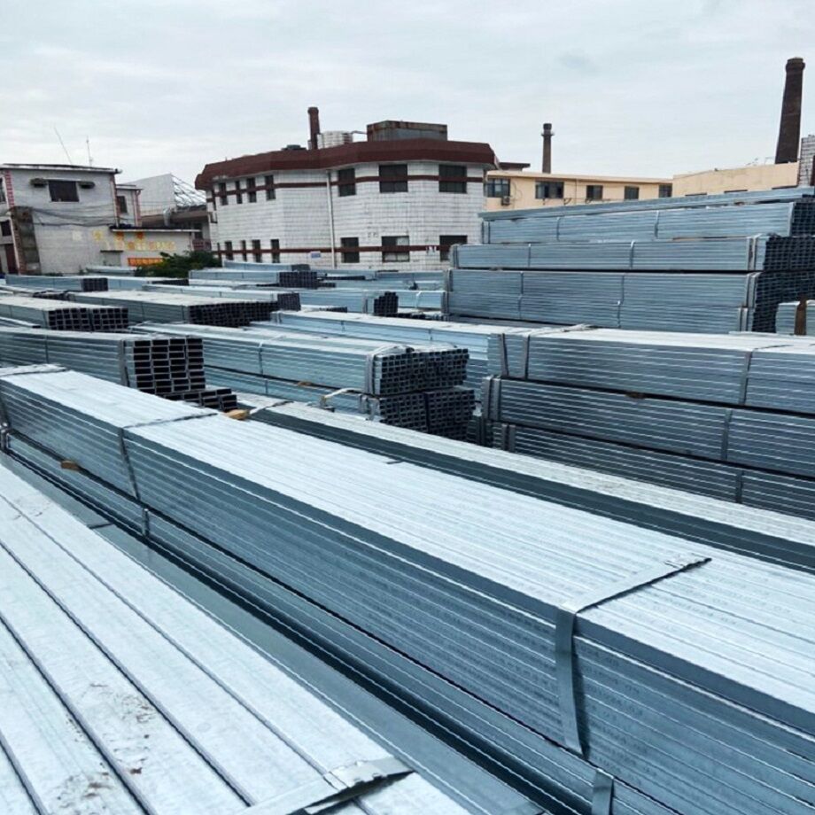 Low Price Galvanized Square Tube Galvanized Steel Pipe Zinc Coated ...