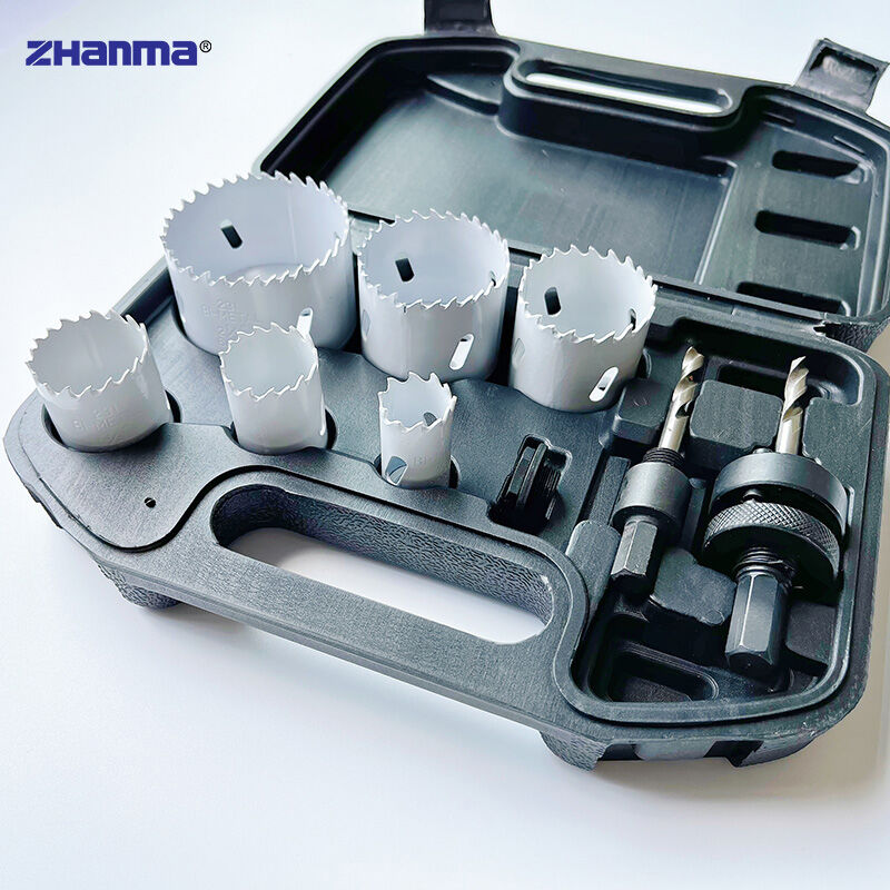 19mm-127mm Adjustable Hole Saw Kit Aluminum Alloy Adjustable Punching ...