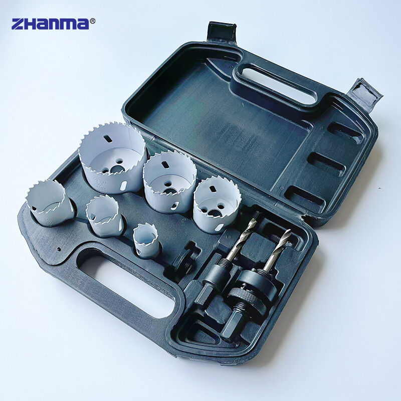 19mm-127mm Adjustable Hole Saw Kit Aluminum Alloy Adjustable Punching ...