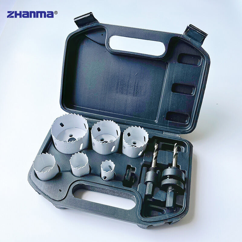 19mm-127mm Adjustable Hole Saw Kit Aluminum Alloy Adjustable Punching ...