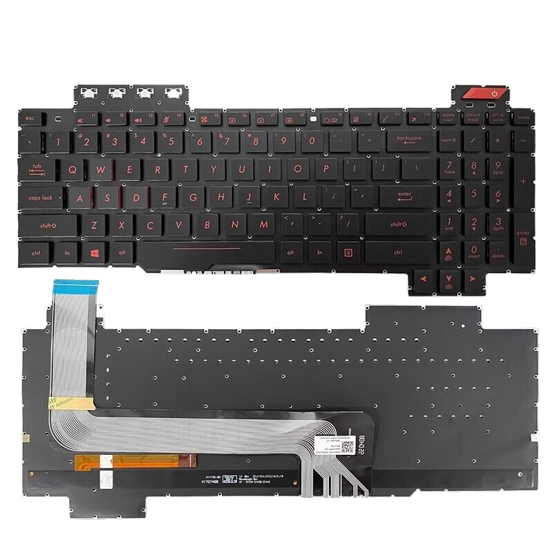 Wholesale Laptop Notebook Us Layout Backlit Keyboard For Asus Fx63v ...