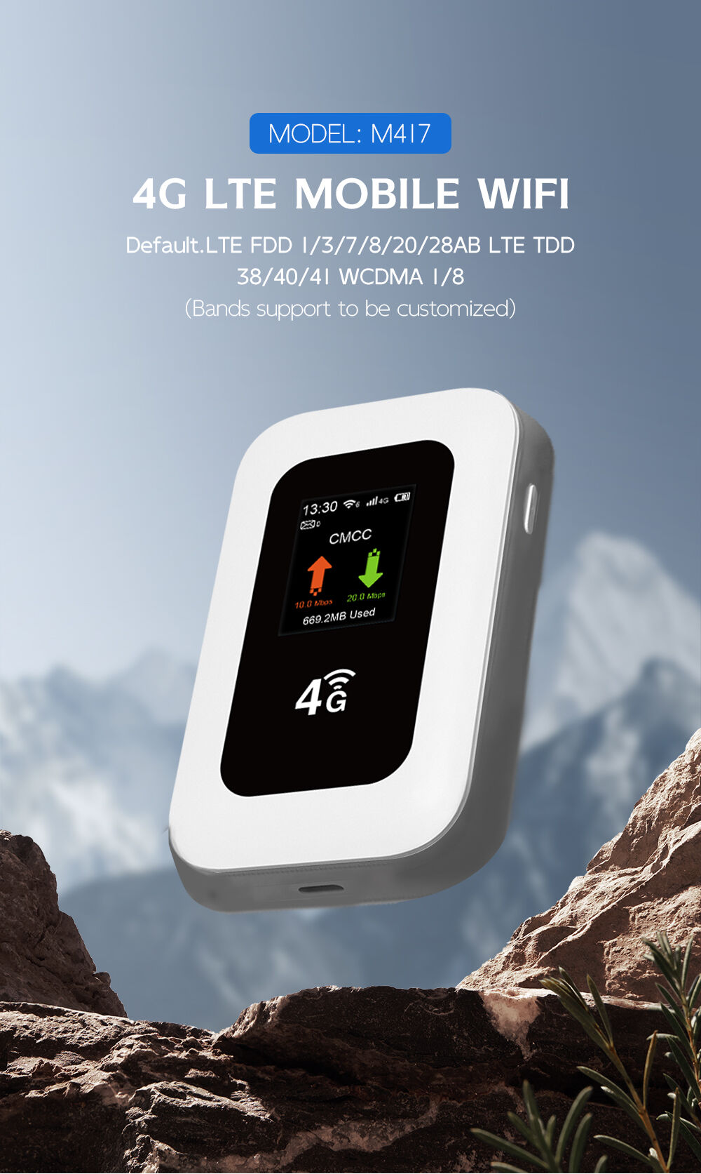 Bulk Buy China Wholesale M417 Esim Factory Supply Lte Mifis 4g Router ...