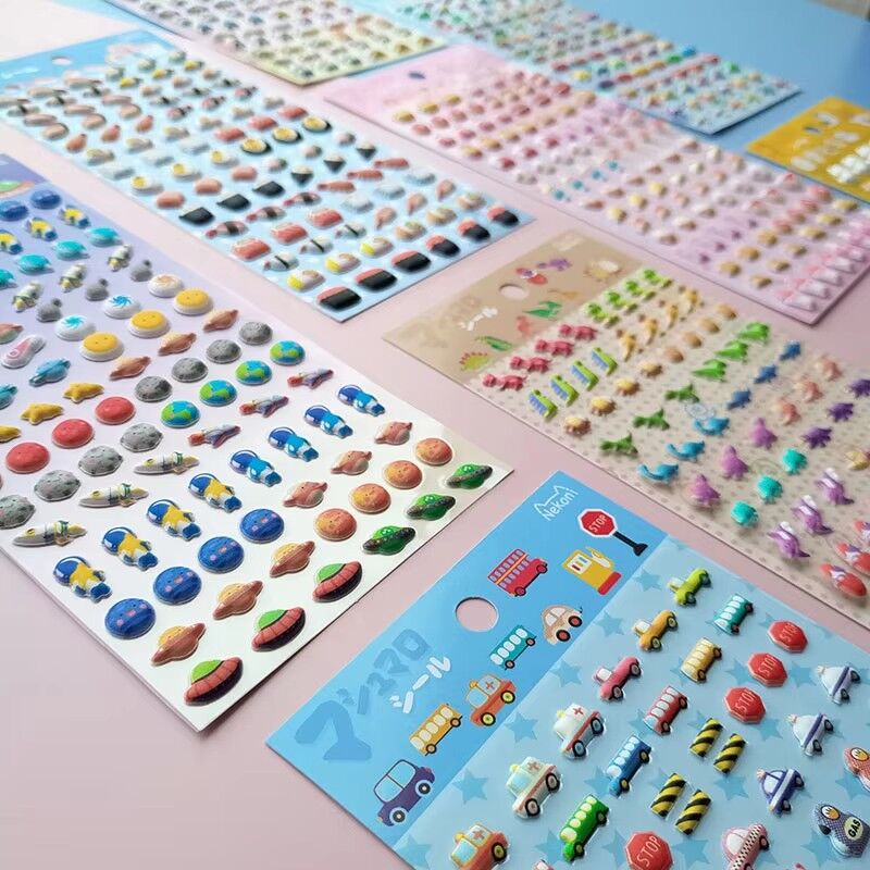 3d Stickers Sheet Foam Stickers Flake For Waterproof Decals Phone Shell ...