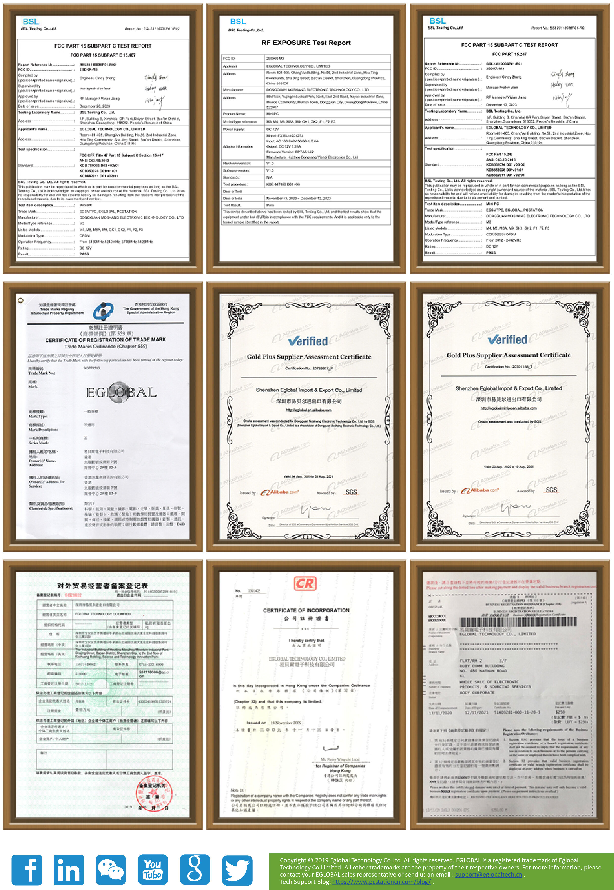 Eglobal Fanless Industrial Pc Gk1-n100 12th Gen N100 Cpu Sodimm Ddr4 M ...