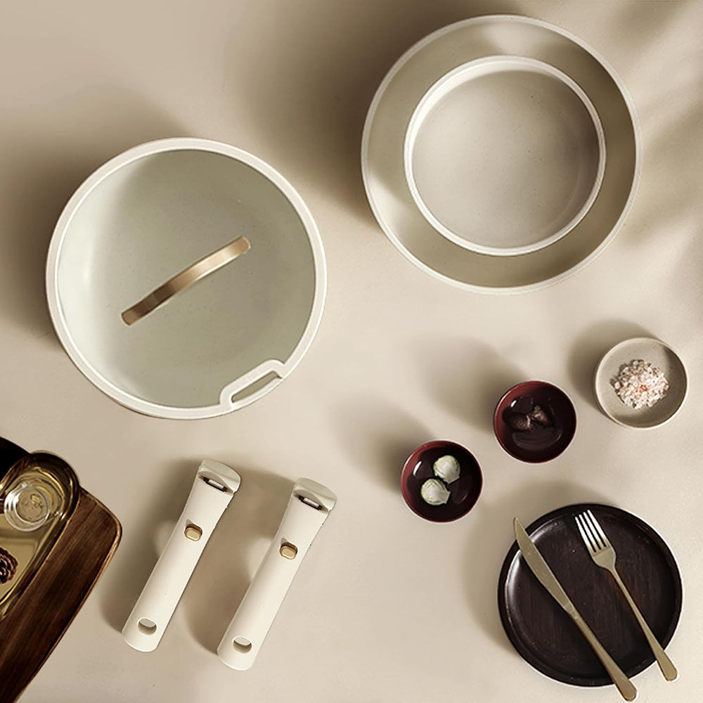 Pots And Pans Set Nonstick Cookware Set Oven Fridge Use Induction ...