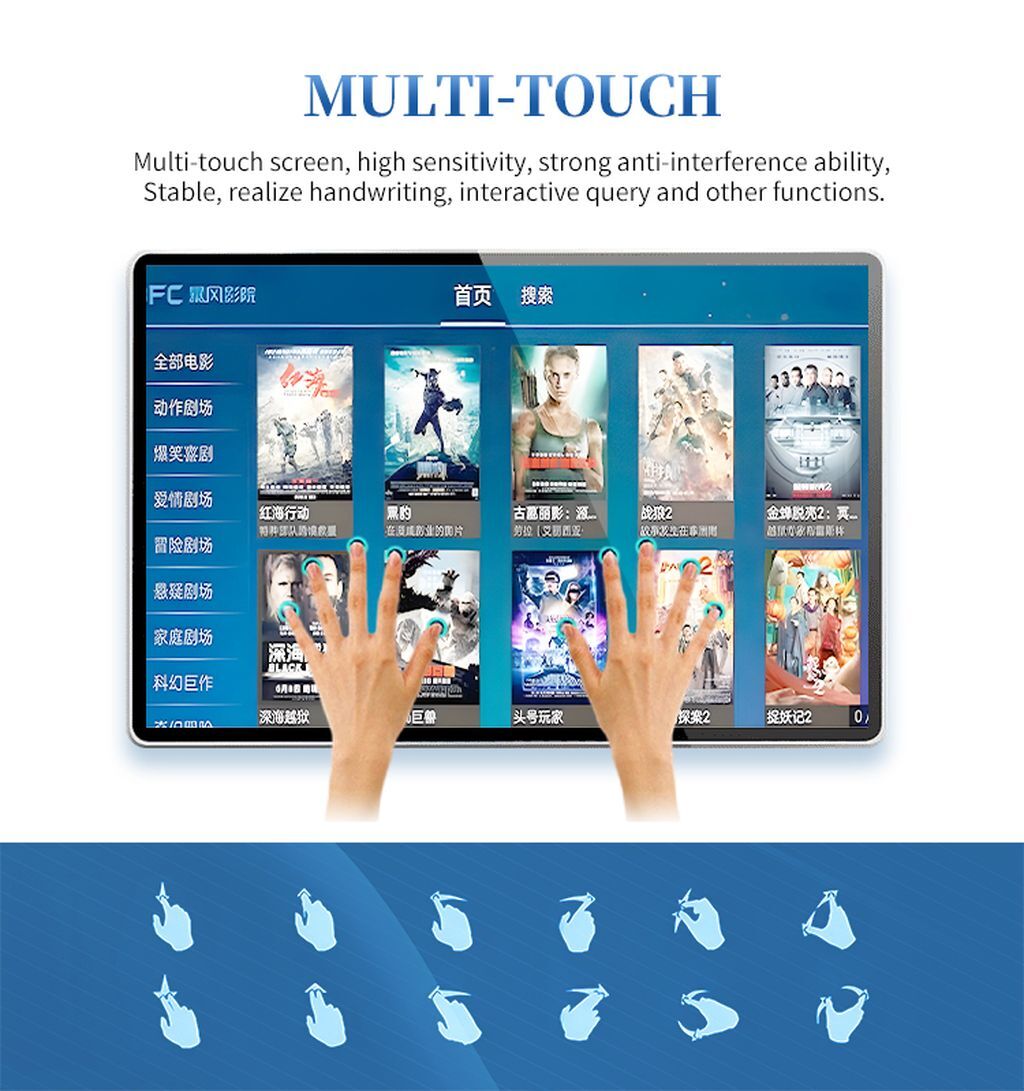 Buy China Wholesale Hot Sale 32 43 50 55 65 Inch Capacitive Touch ...