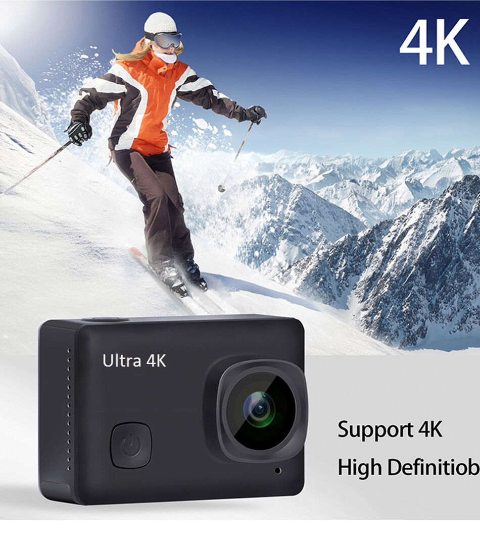 Extreme Action Camera 4k 1080p 60fps 20mp 2.0 Touch Lcd Eis Sport Dv ...