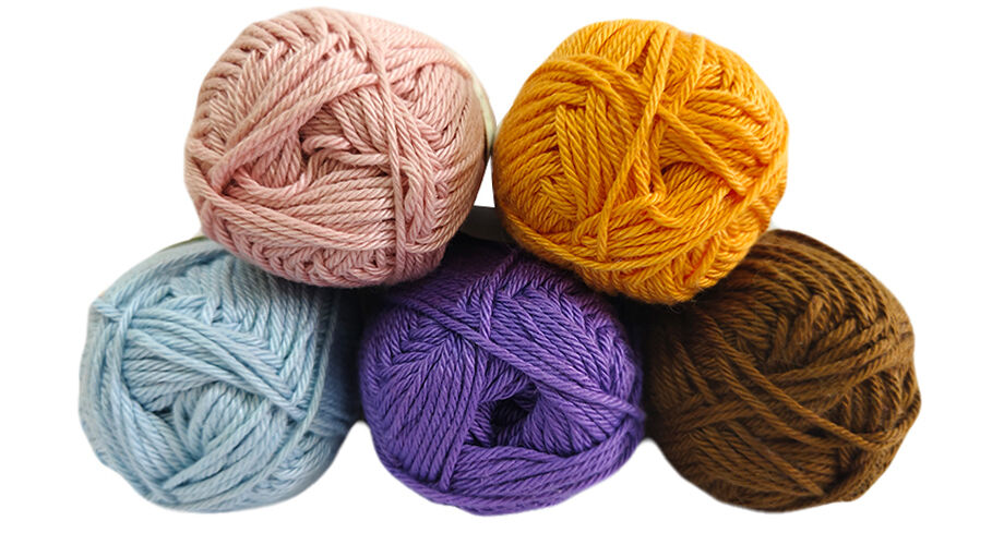 Customized 50gram Per Roll 100% Mercerized Cotton Fashion Hand Knitting ...