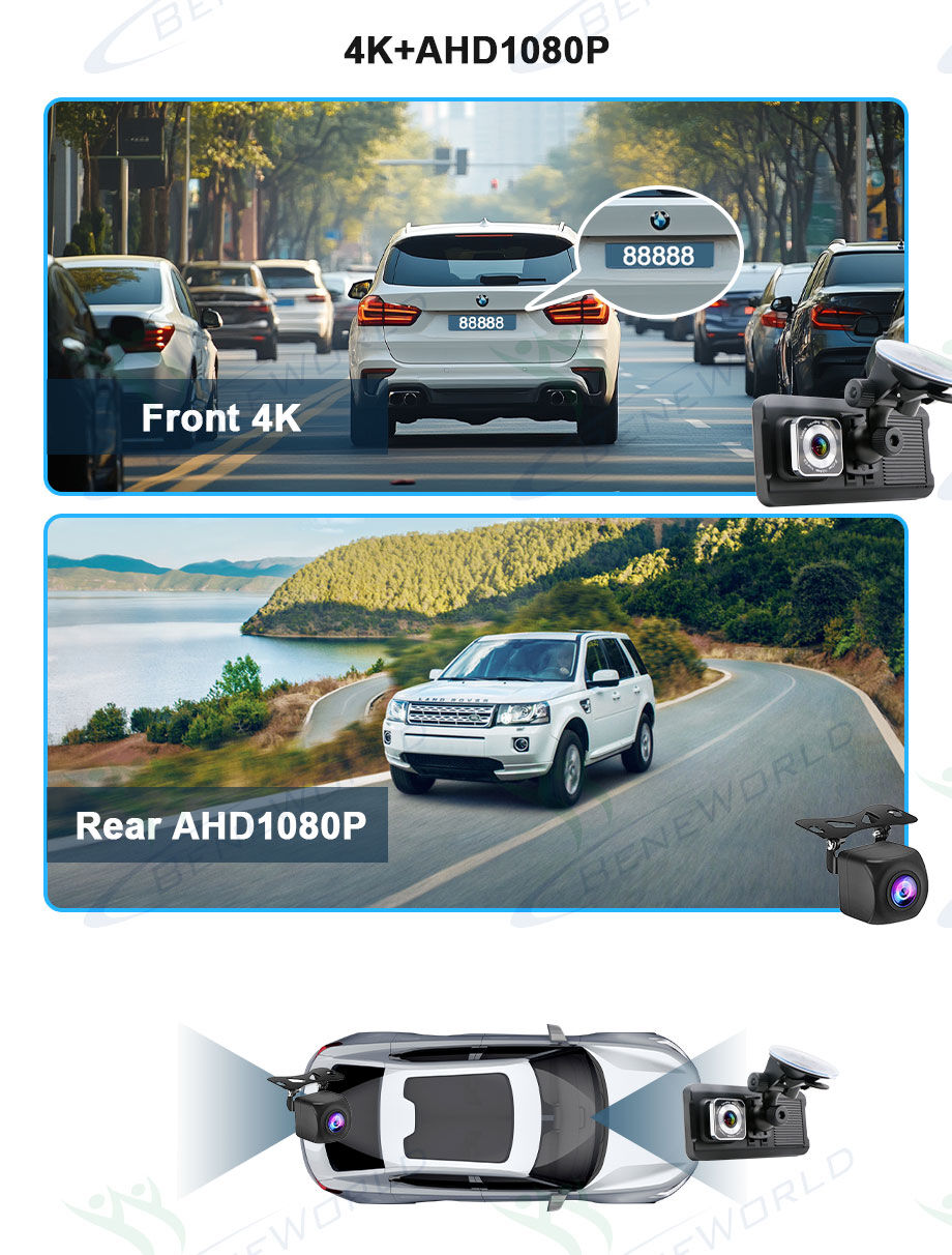 Oem Odm 4k+1080p Dual Camera 6.25 Inch Touch Screen Car Radio Carplay ...