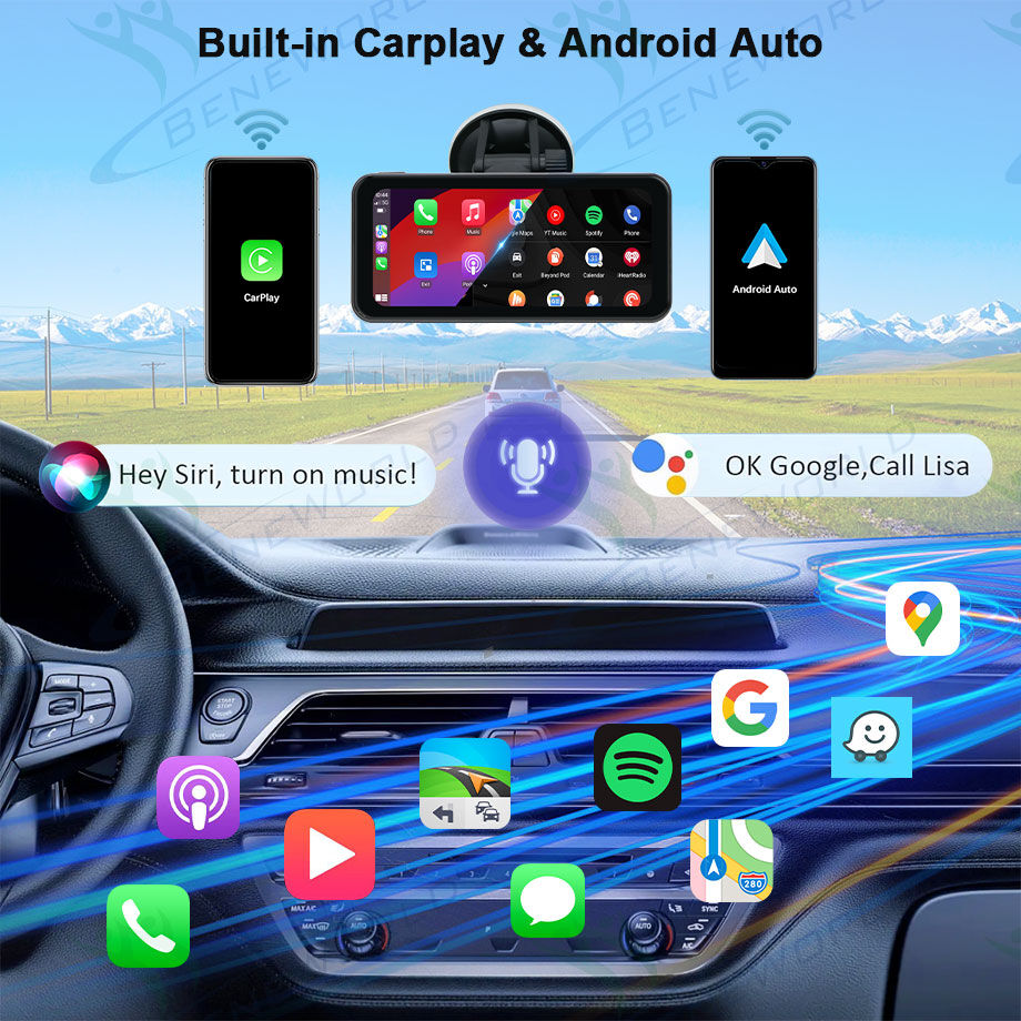 Oem Odm 4k+1080p Dual Camera 6.25 Inch Touch Screen Car Radio Carplay ...