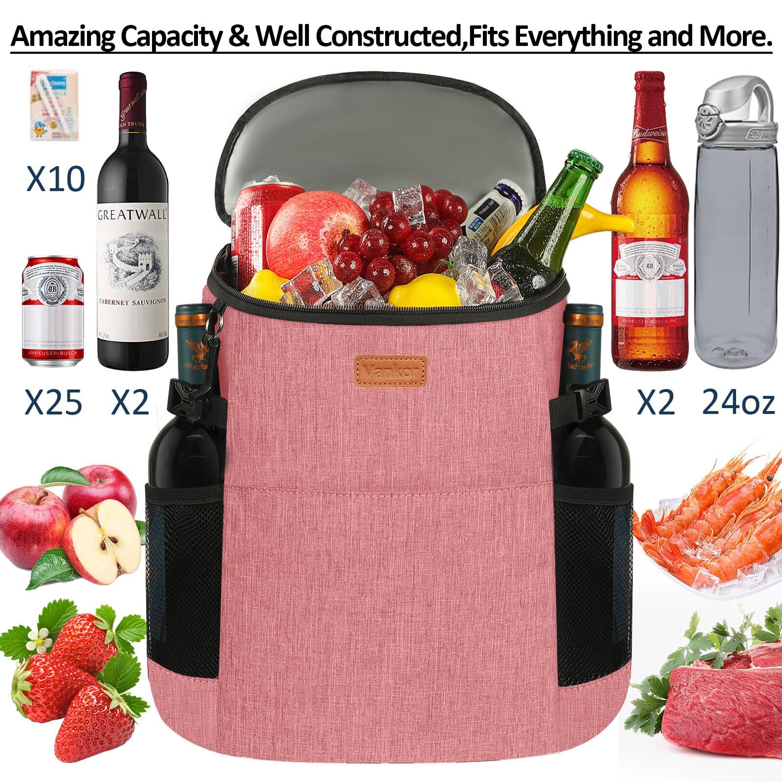 Bulk Buy China Wholesale A Carryable Cooler Lunch Bag With Retro Style ...