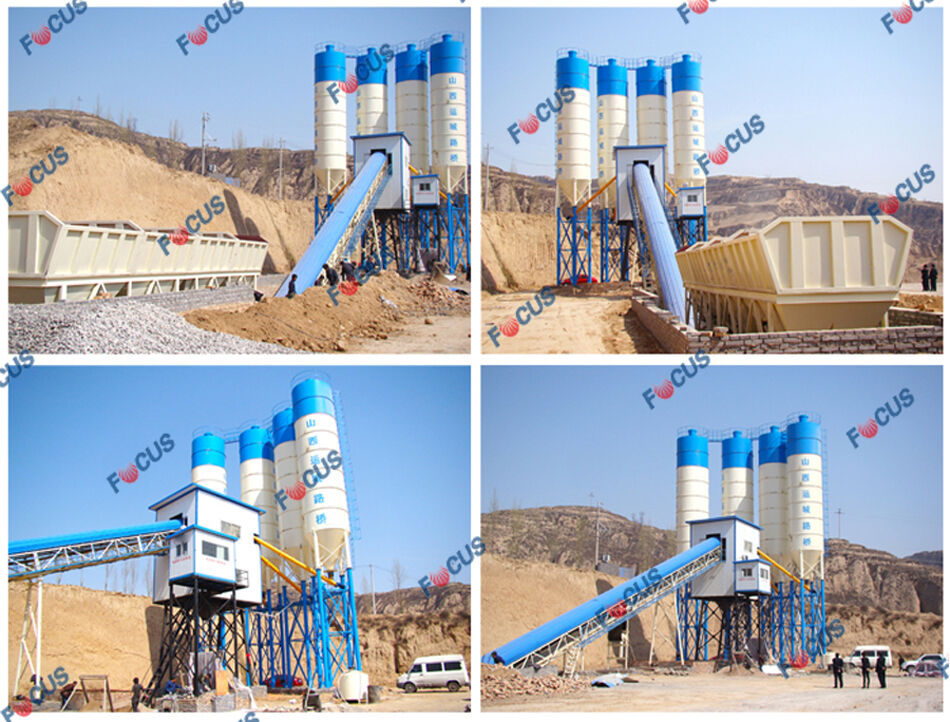 Hzs90 Concrete Batching Machine Plant Production Line - China Wholesale ...