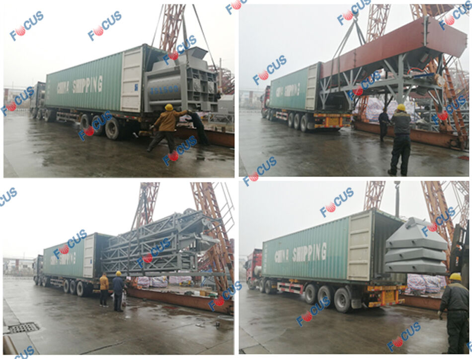 Hzs90 Concrete Batching Plant With Spare Parts, Hzs90 Concrete Batching ...
