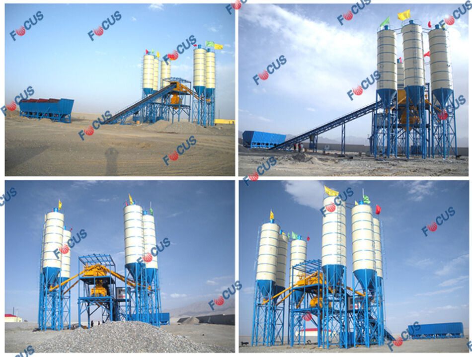 Concrete Batching Plant Hzs120 Precast Concrete Plant Concrete Mixing Plant Price - Expore China ...