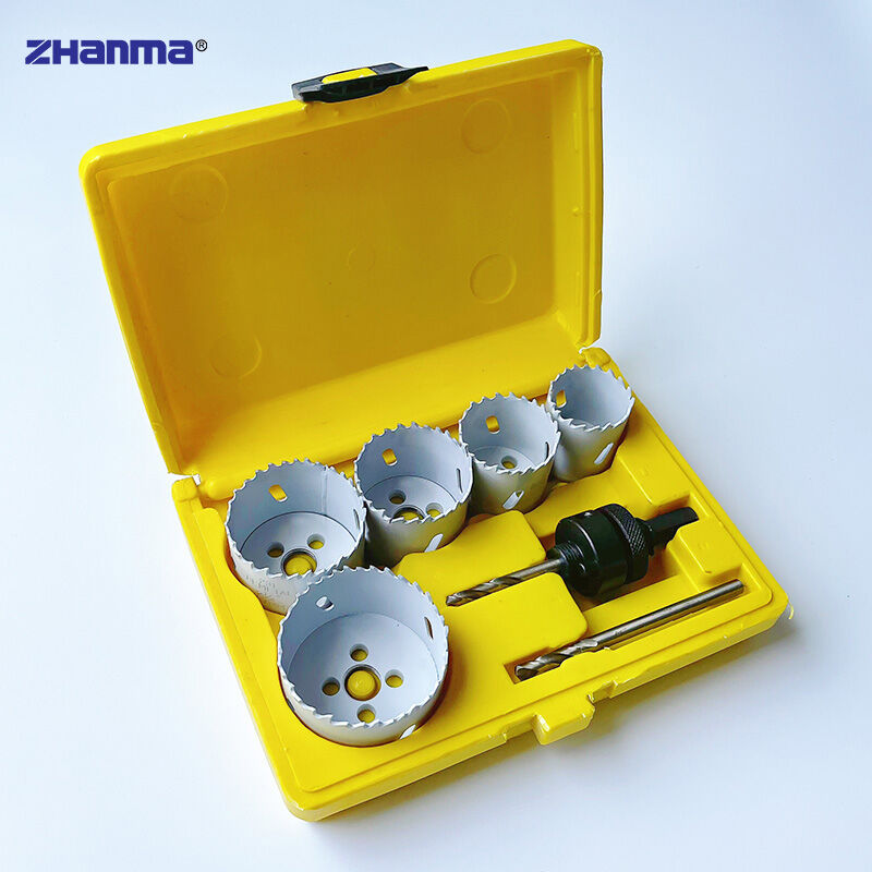 19mm-127mm Adjustable Hole Saw Kit Aluminum Alloy Adjustable Punching ...