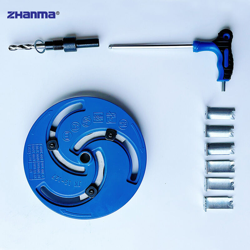 19mm-127mm Adjustable Hole Saw Kit Aluminum Alloy Adjustable Punching ...