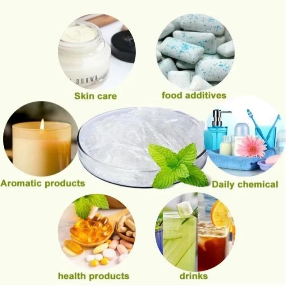 Sinobio Diectly Supply Food Additive Organic Intermediate Dl-menthol ...