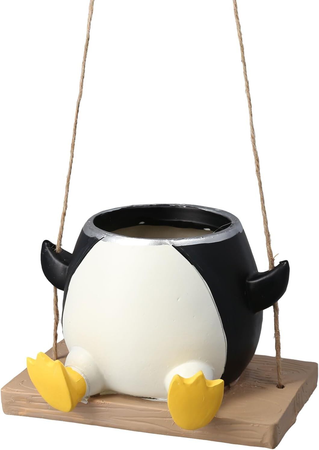 Buy China Wholesale Swing Penguins Hangings Planter Pots For Indoor ...