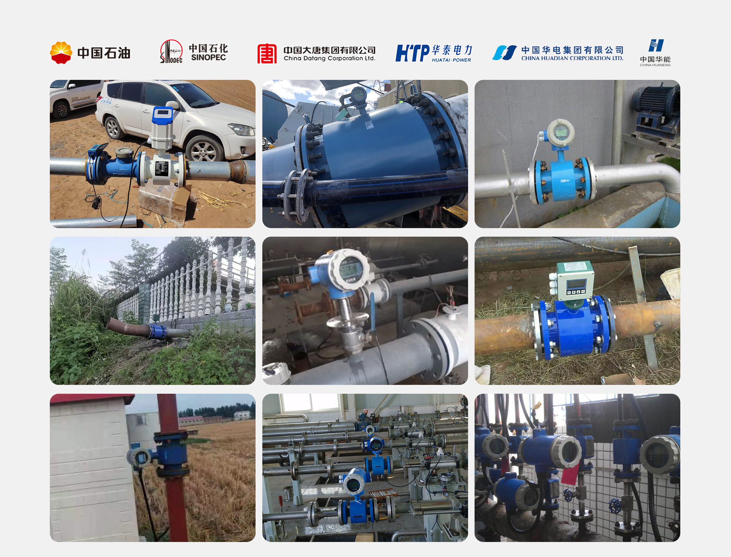 Ptfe Lining Magnetic Water Flowmeter Dn10-300 4-20ma Output Ip65 Electromagnetic Flow Meter For ...