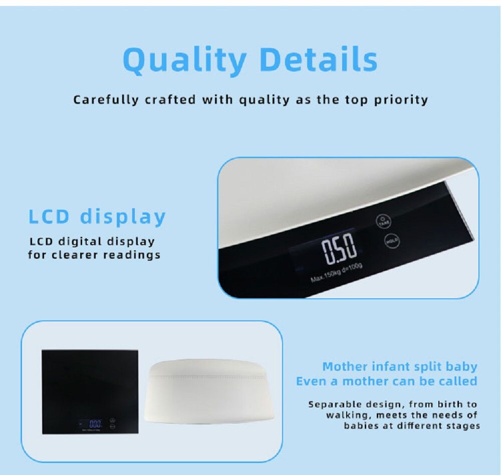 150kg/0.01kg Baby Weighing Scale Electronic Baby Scale Digital Mother ...