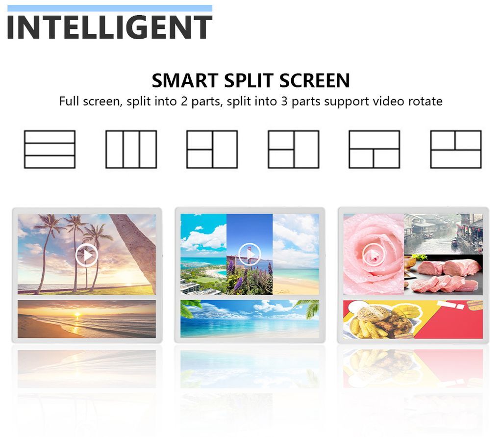 Customized Design 18.5 21.5 32 Inch Elevator Electronic Display ...