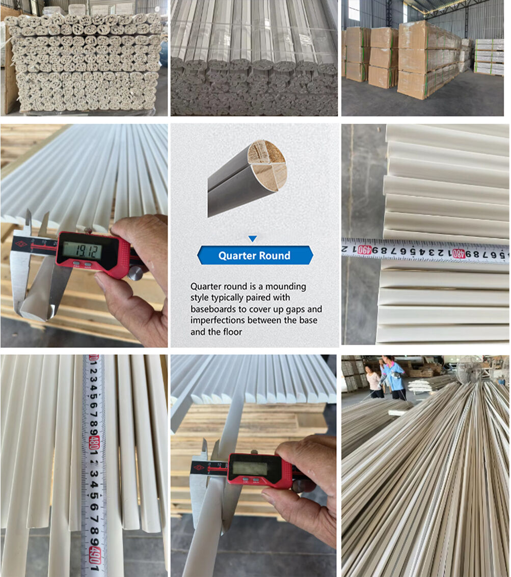 White Primed Decorative Wood Door Jamb Frame Pine Wood Mdf Finger Joint ...