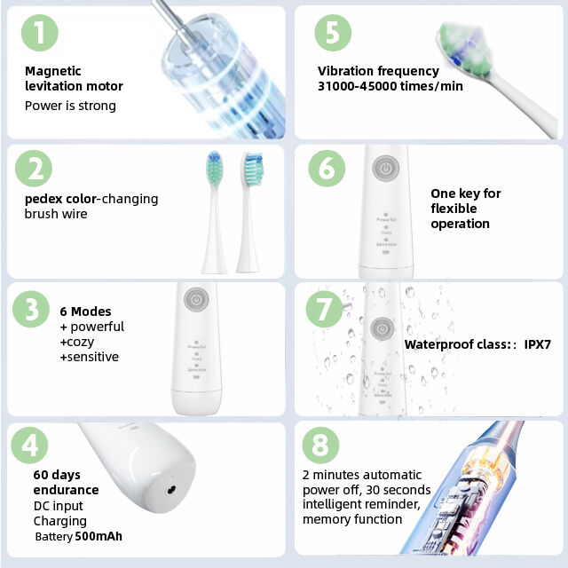 Cheap Electric Toothbrush For Adult And Kids With Two Toothbrush ...