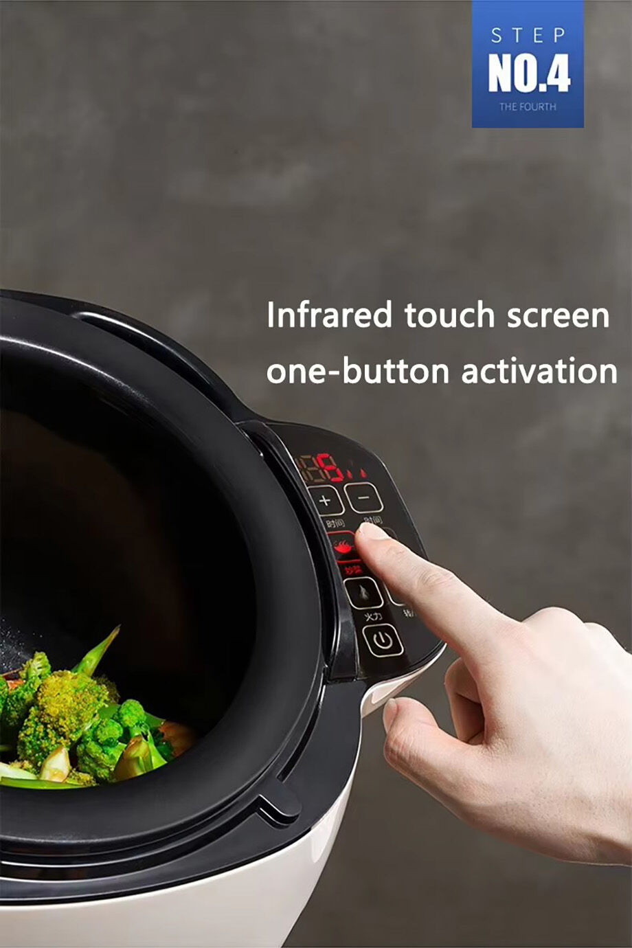Automatic Fried Rice Cooking Machine Ih Multifunctional Stir-frying ...