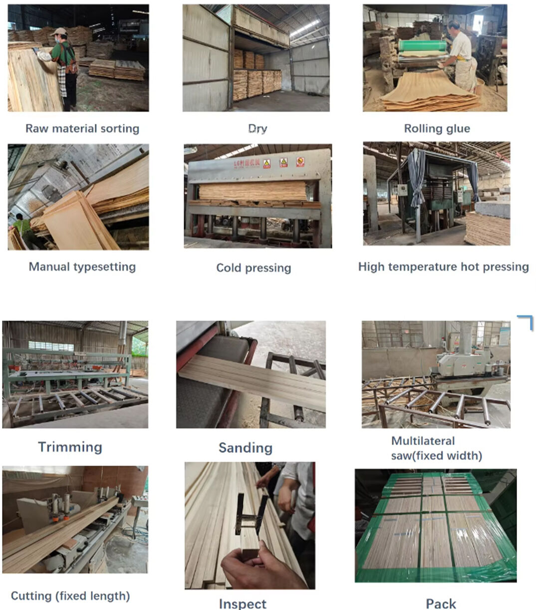 Paulownia Triangle Chamfer Wood Strips Triangular Timber Fillet & Wood ...