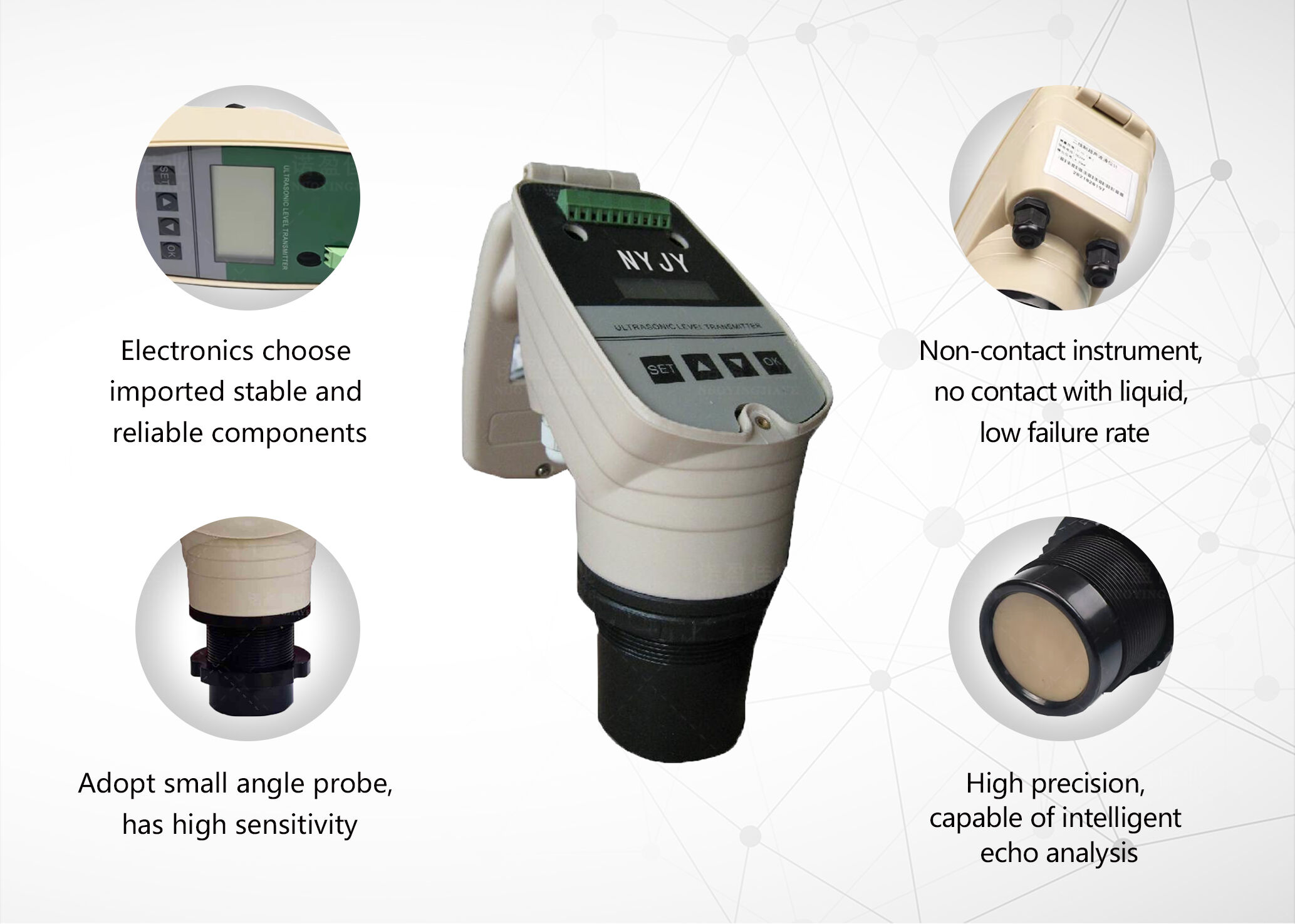 Bulk Buy China Wholesale Discounted 0-70m Ultrasonic Liquid Level Meter ...