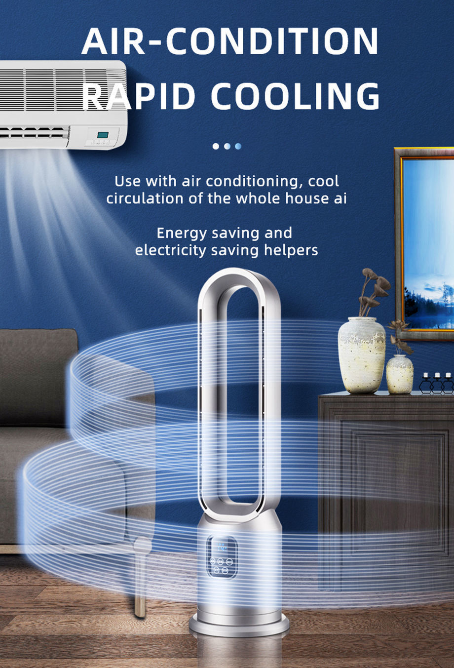 Wholesale Remote Bladeless Fan, Air Cooling Fan - Expore China ...