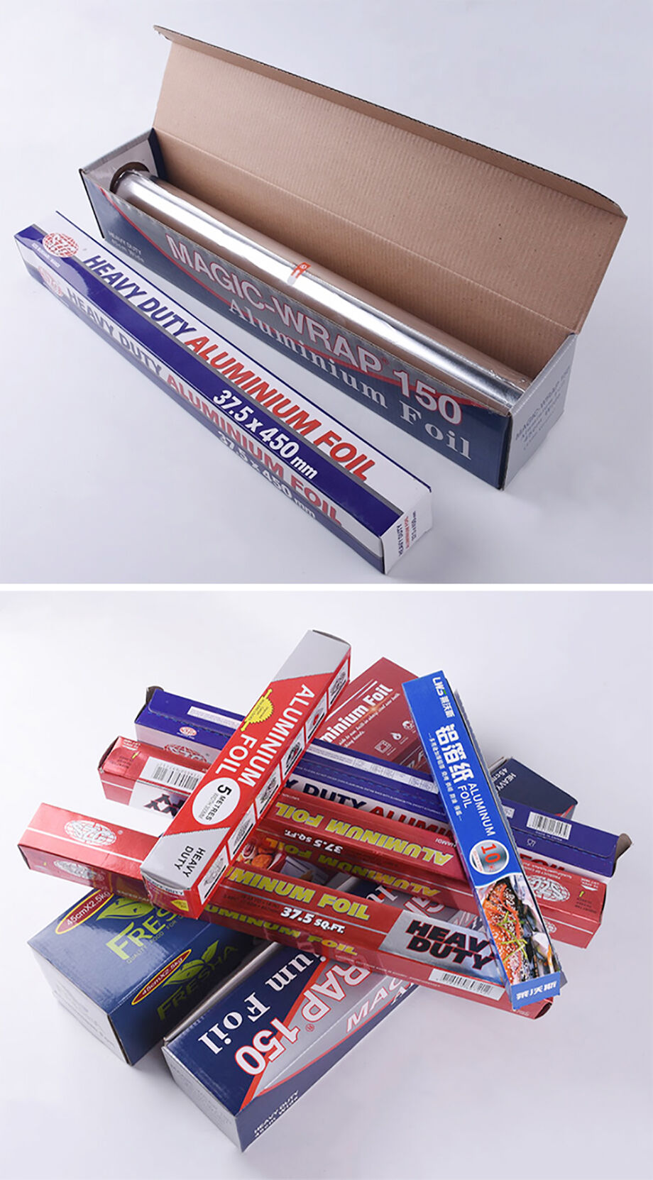 37.5 Sq.ft. Heavy Duty Falcon Aluminium Foil Roll Kitchen Use - Expore China Wholesale Aluminum ...