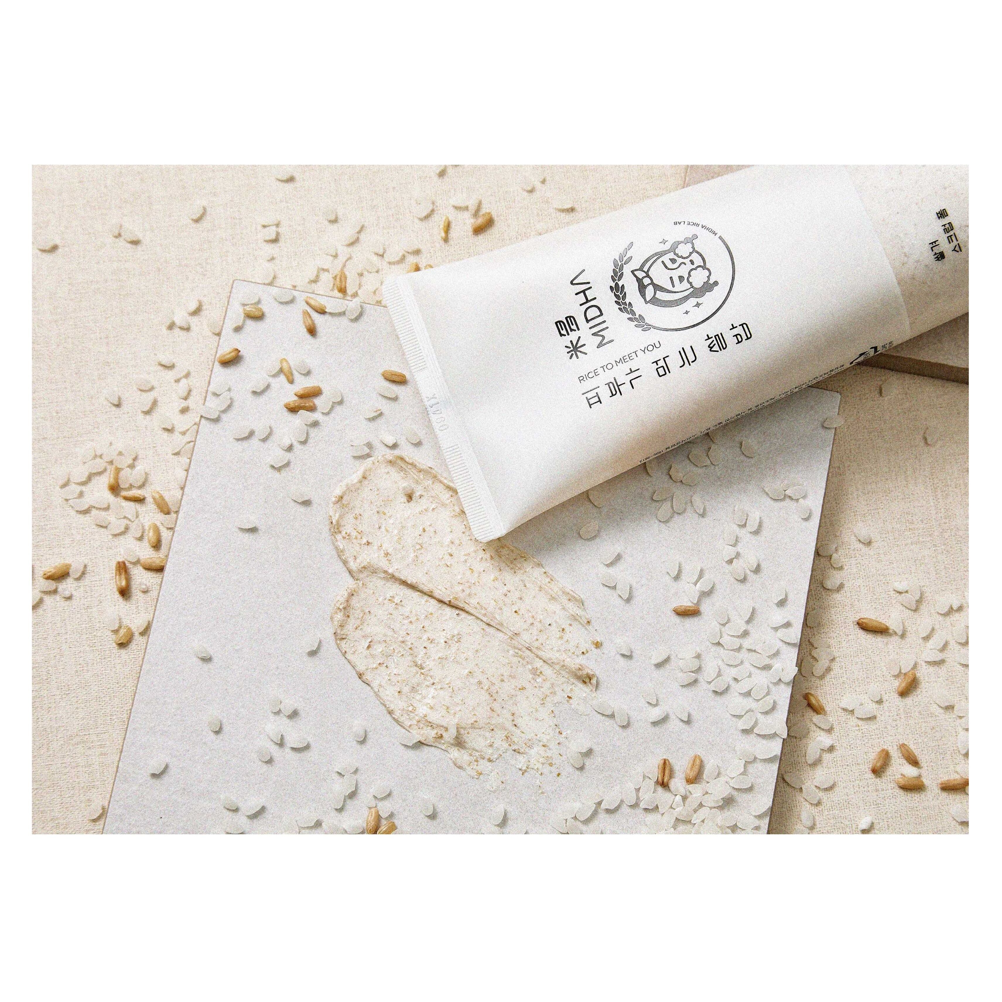 Buy South Korea Wholesale Midha Rice Bran Scrub Foam, Non Microplastic ...