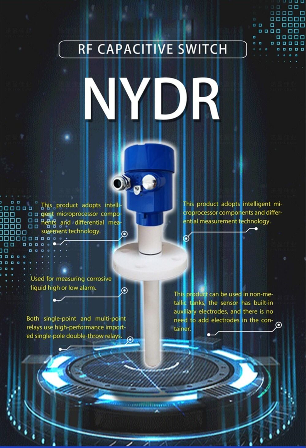 Buy China Wholesale Ylda Thread Flange Rf Admittance Level Switch Ip67 ...