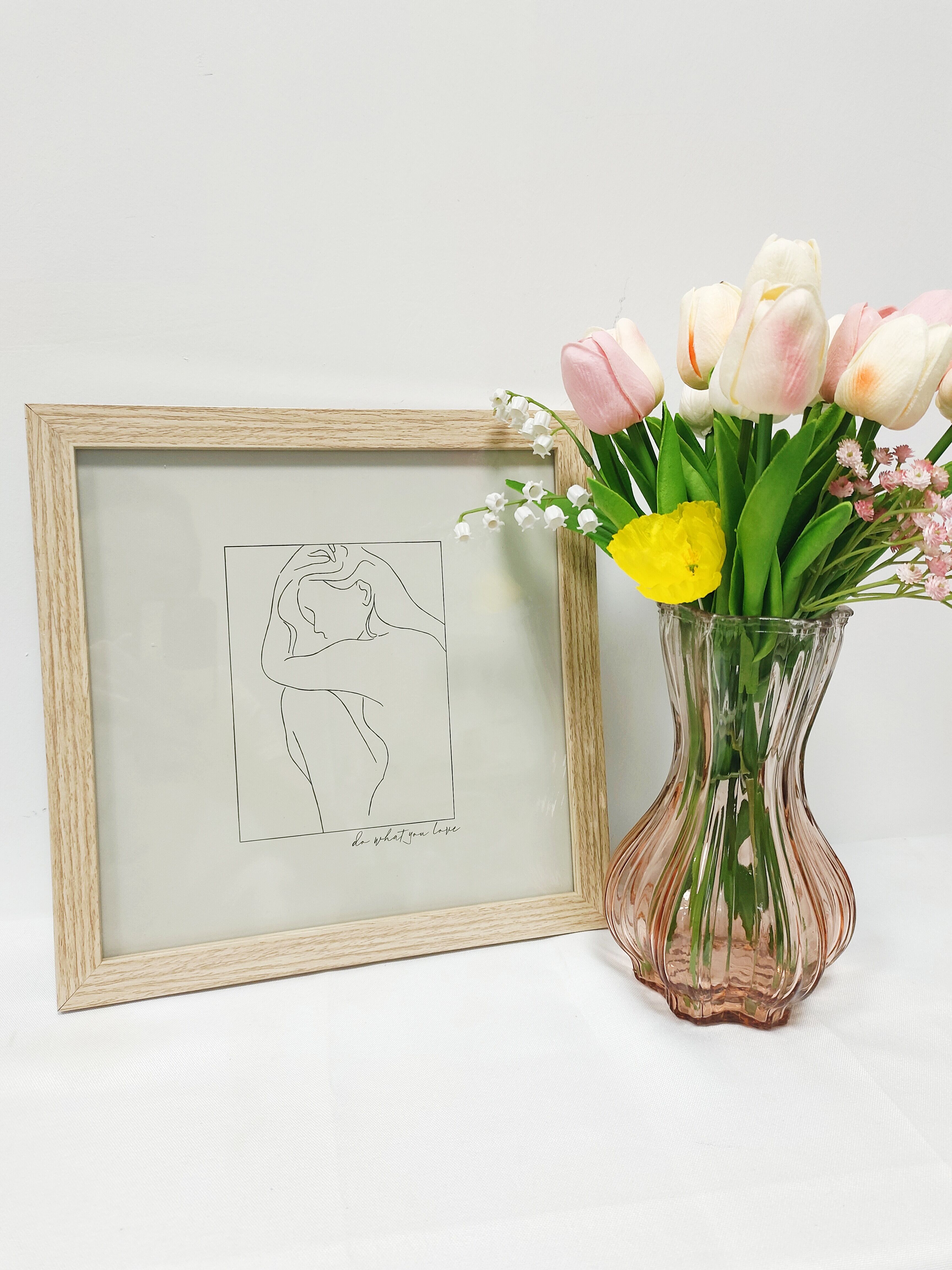 Wholesale Japan Europe High Quality Wood Photo Frame Mdf Art Work Frame ...