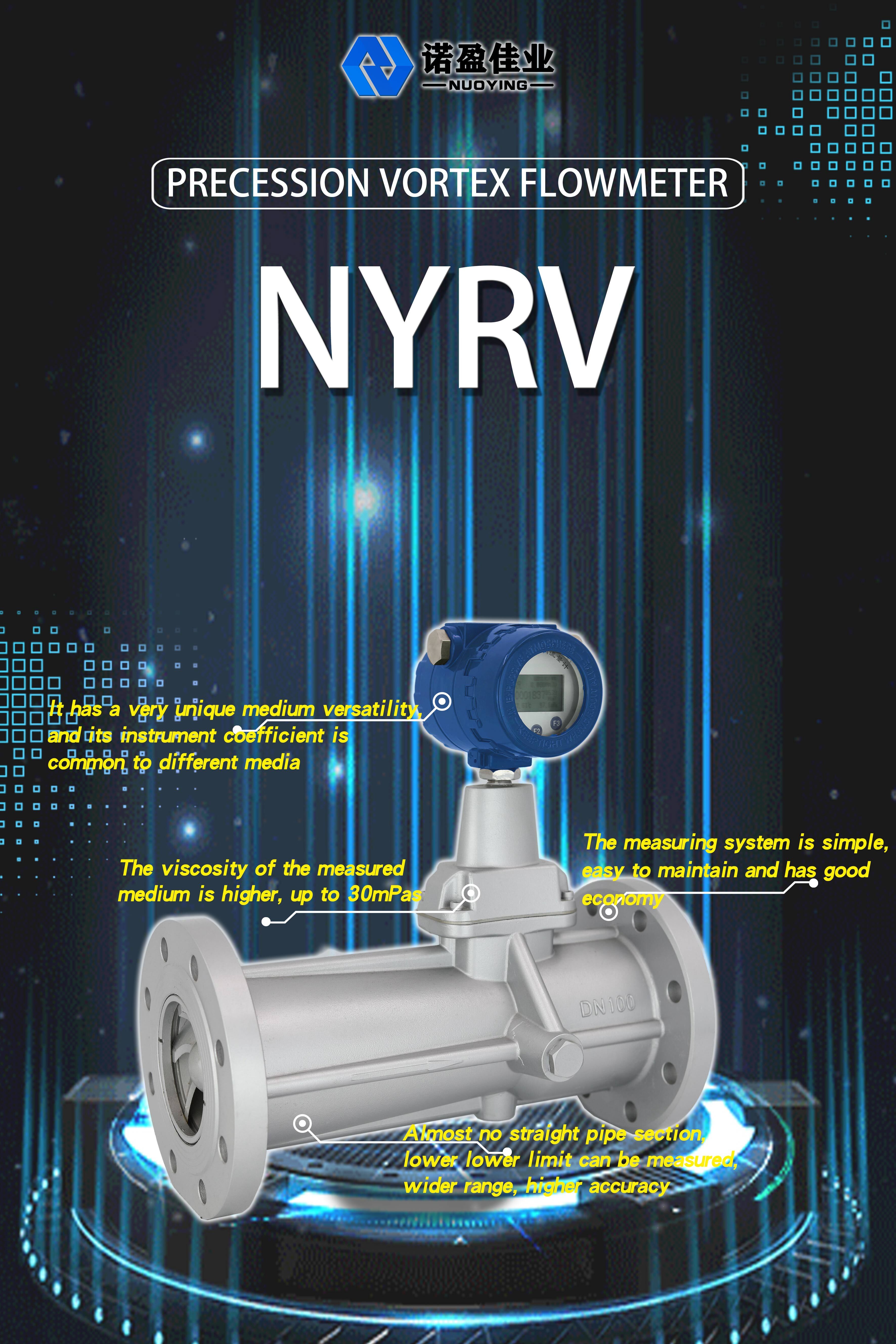 Buy China Wholesale Digital Lpg Gas Flow Meter Compressed Air Precession Vortex Flowmeter With 4 ...