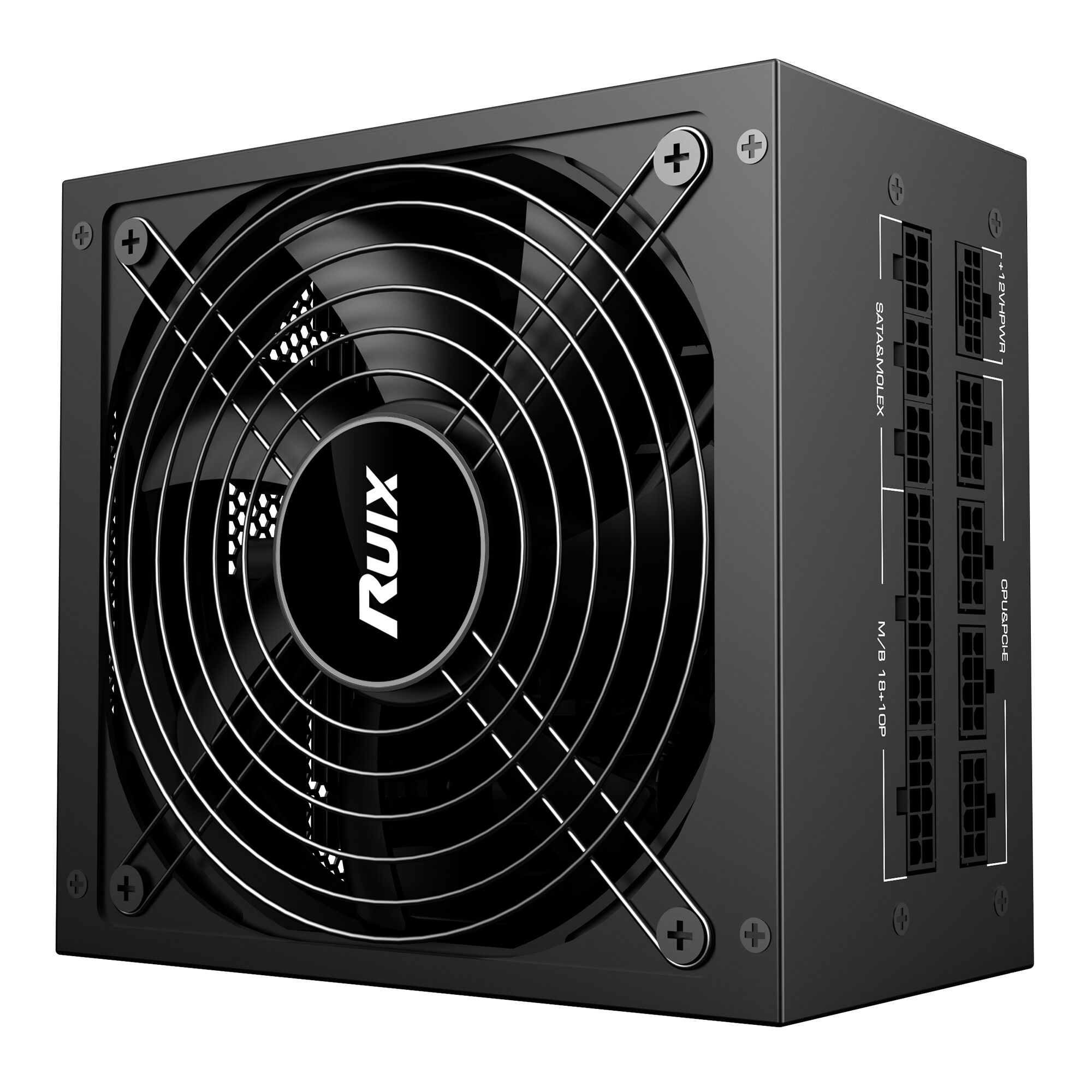 Ruix Gf750 750watt Atx Power Supply Full Modular 80 Plus Gold Psu High ...
