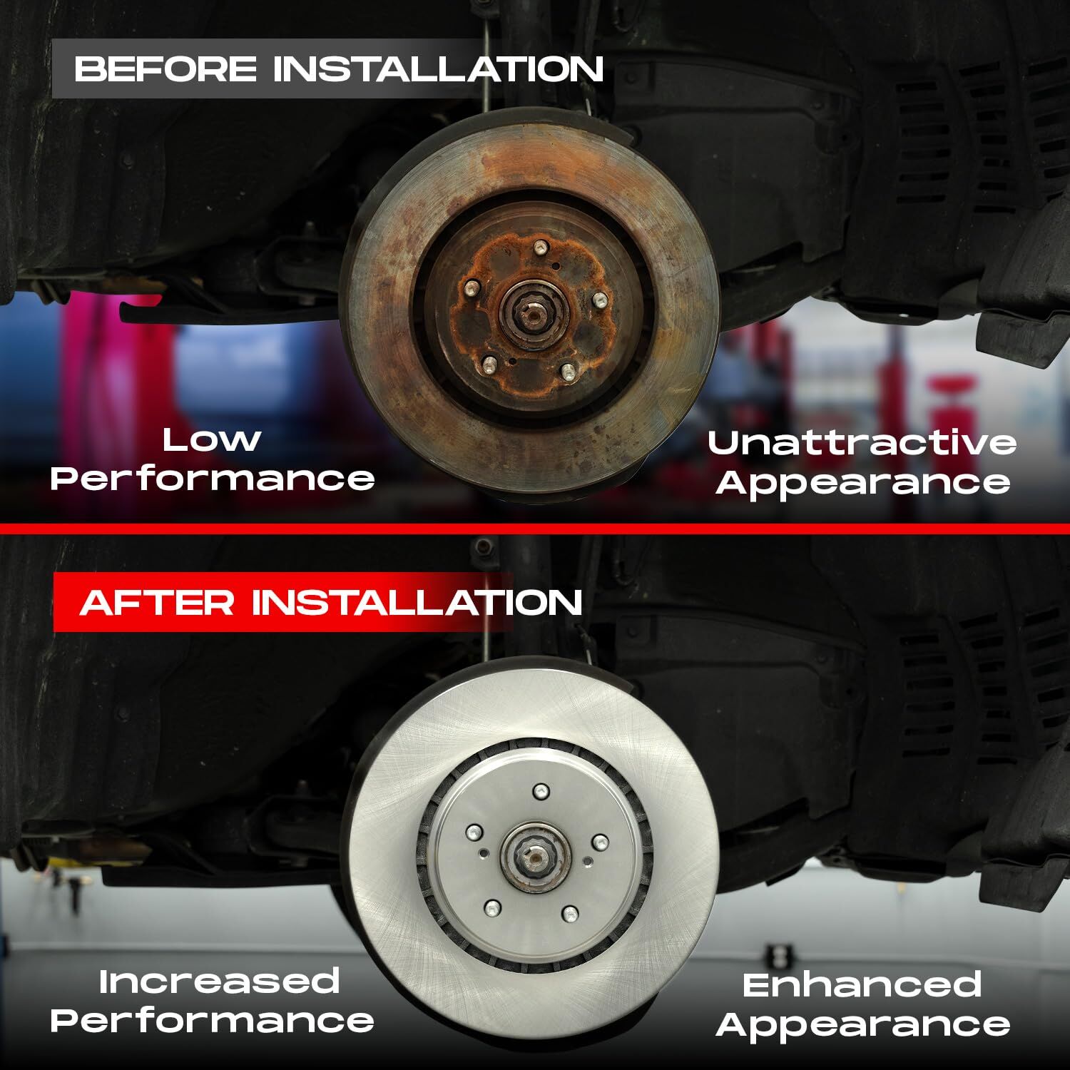 Red Hound Automotive Heavy Duty Molded Mud Cap 2015-2020 Compatible F ...