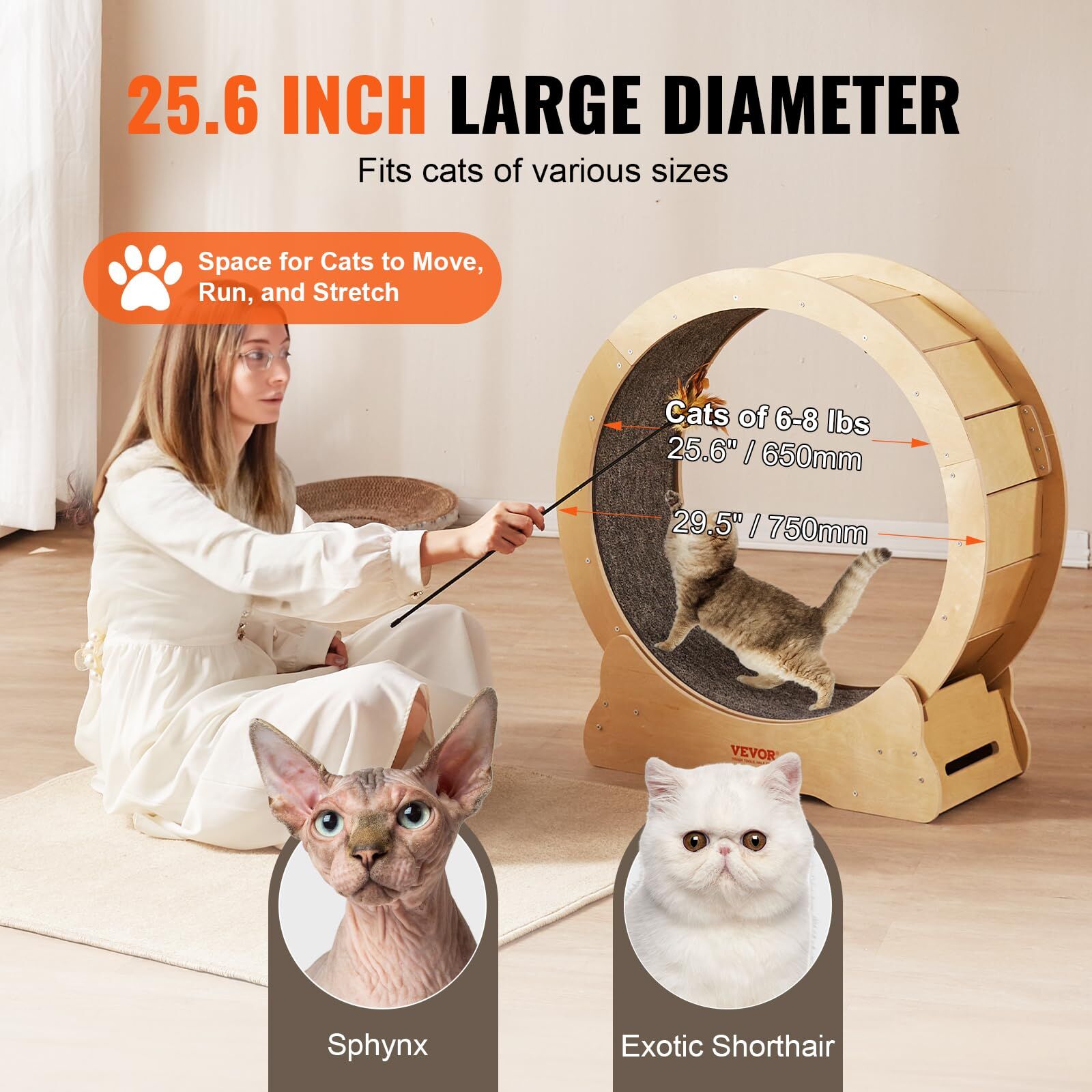 Factory Direct High Quality China Wholesale Cat Wheel Exerciser, 29.5 ...