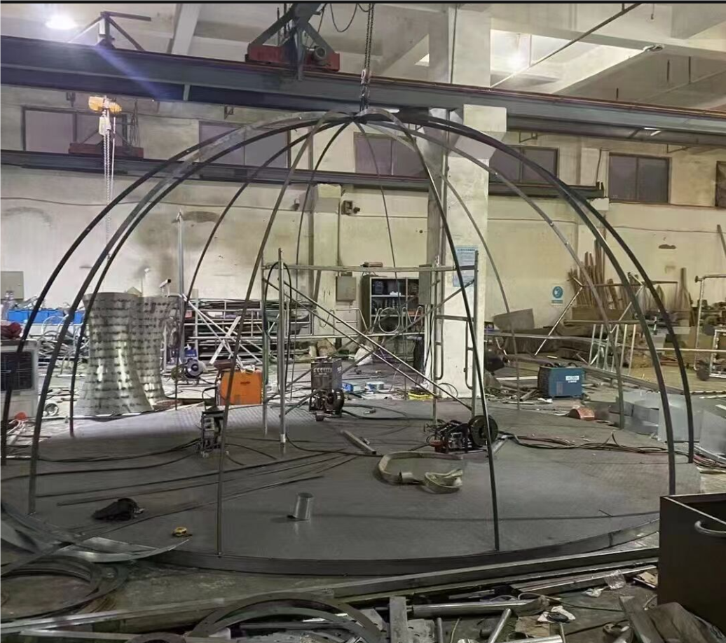 Residential Outdoor Villa Courtyard Sun Room Landscape Steel Structure ...