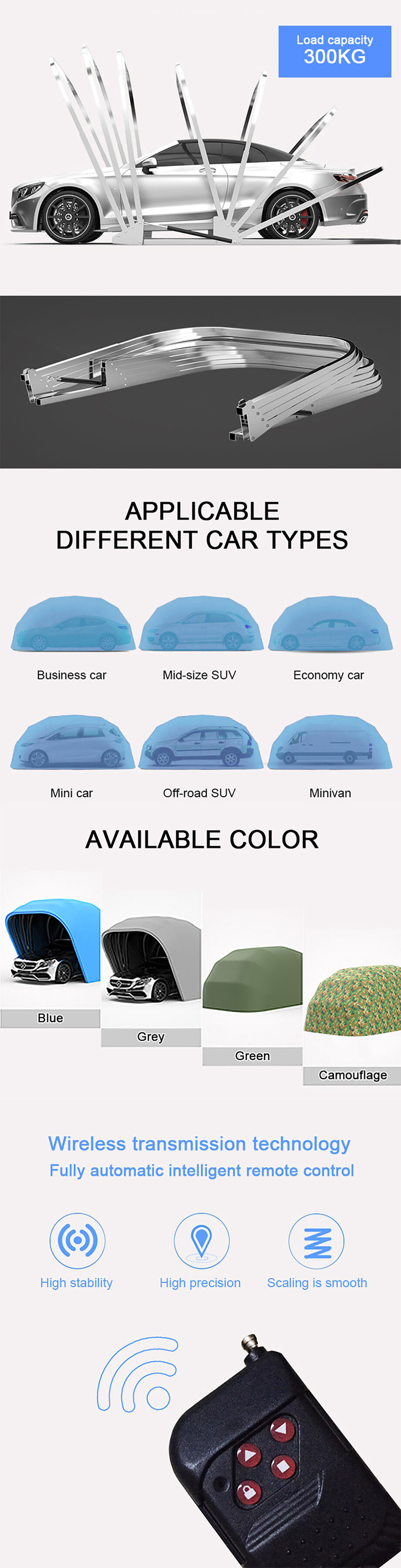 Buy China Wholesale Custom Stainless Steel Retractable Outdoor Car ...